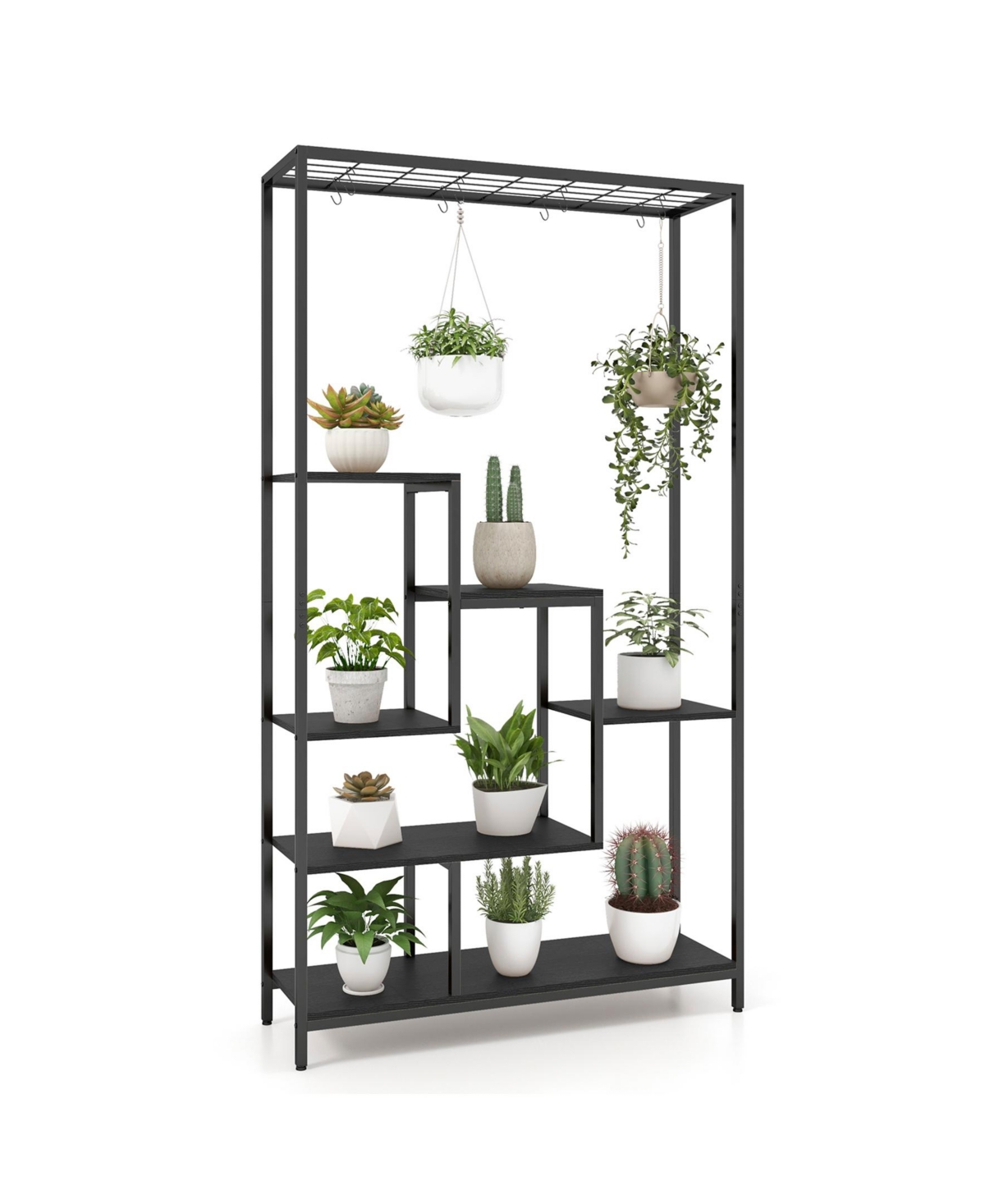 Click here for Sugift 6-Tier Tall Plant Stand 71 Inch Metal Indoo... prices