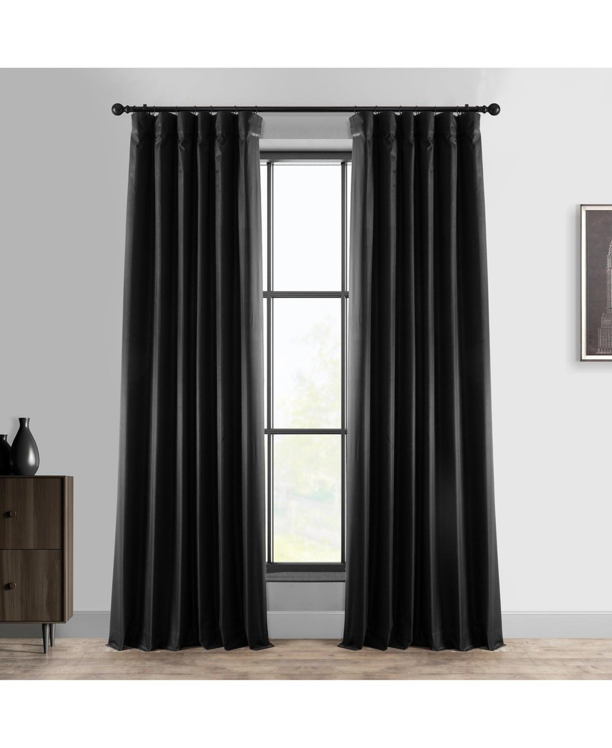 Click here for Half Price Drapes Hotel Blackout Curtain - Deep bl... prices