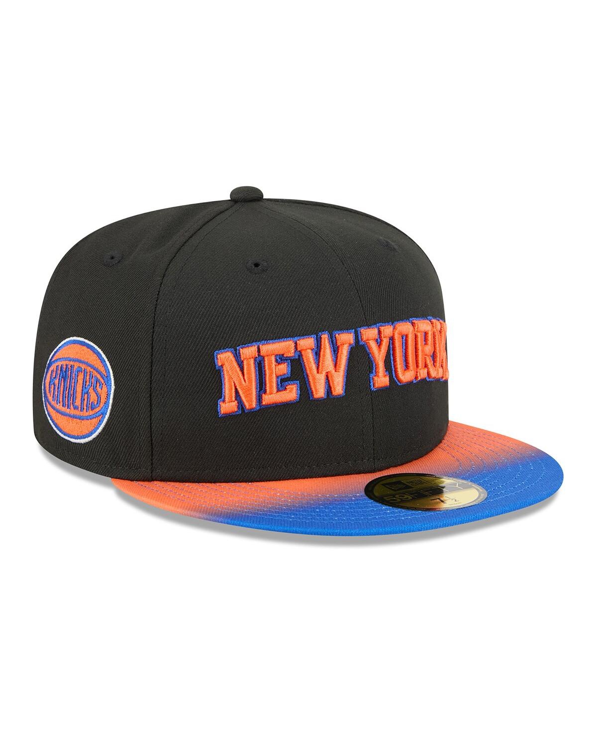 Click here for New Era Mens Black/Blue New York Knicks Jersey Hoo... prices