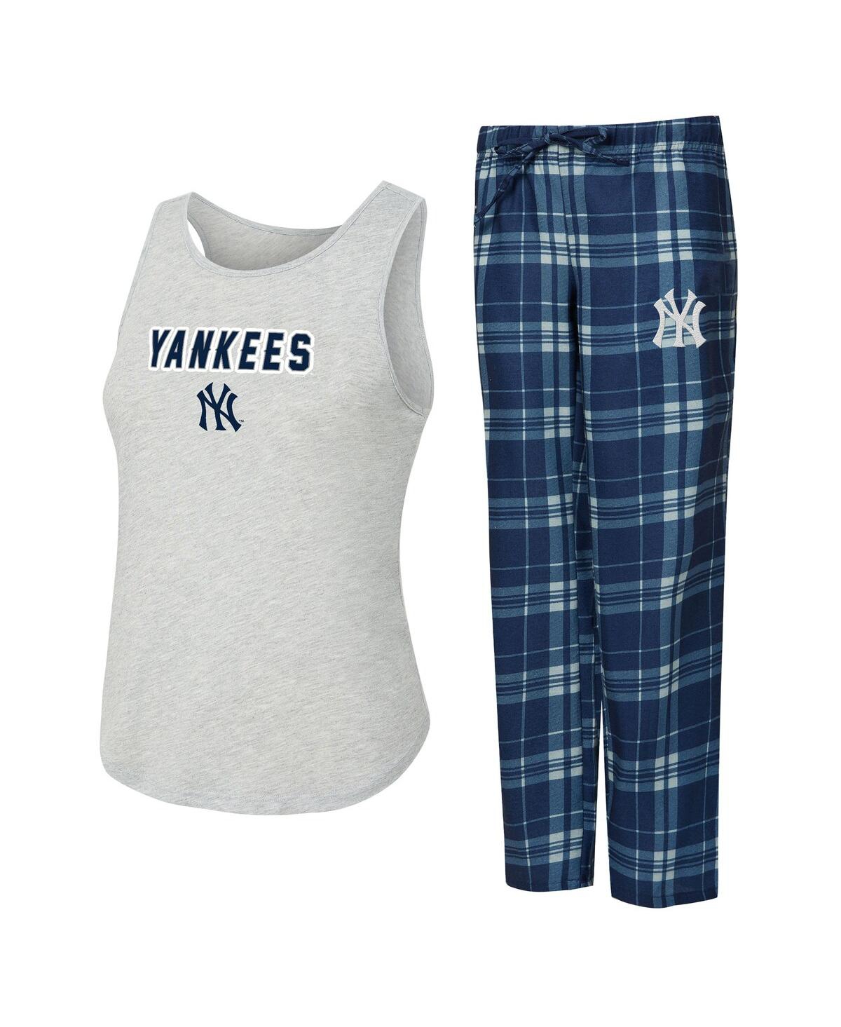 Click here for Concepts Sport Womens Navy/Gray New York Yankees R... prices