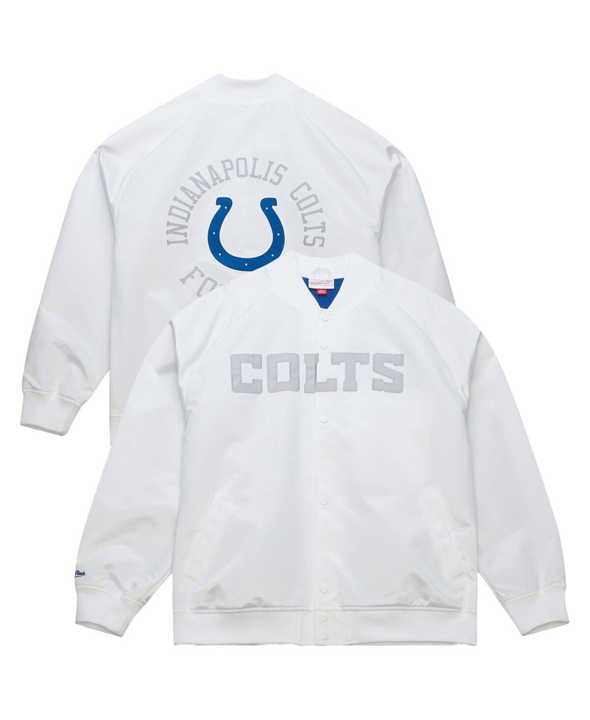 Click here for Mitchell & Ness Mens White Indianapolis Colts Doub... prices
