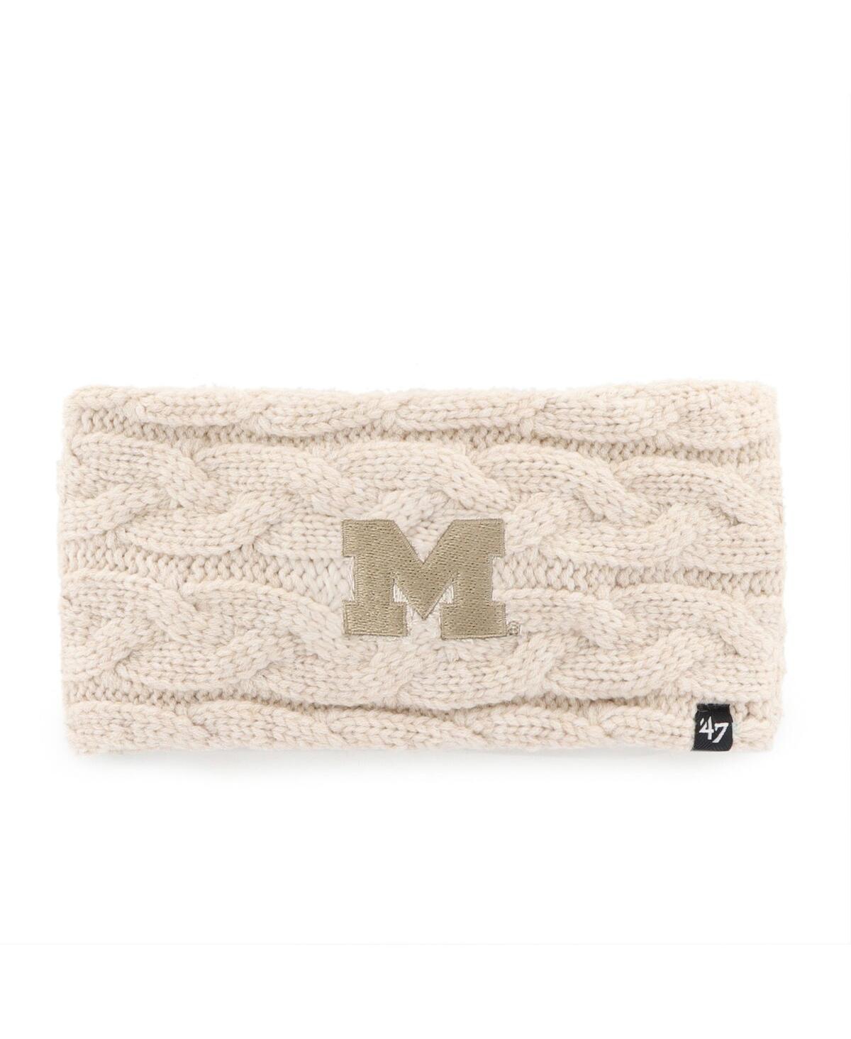 Click here for 47 Brand Womens Natural Michigan Wolverines Core I... prices