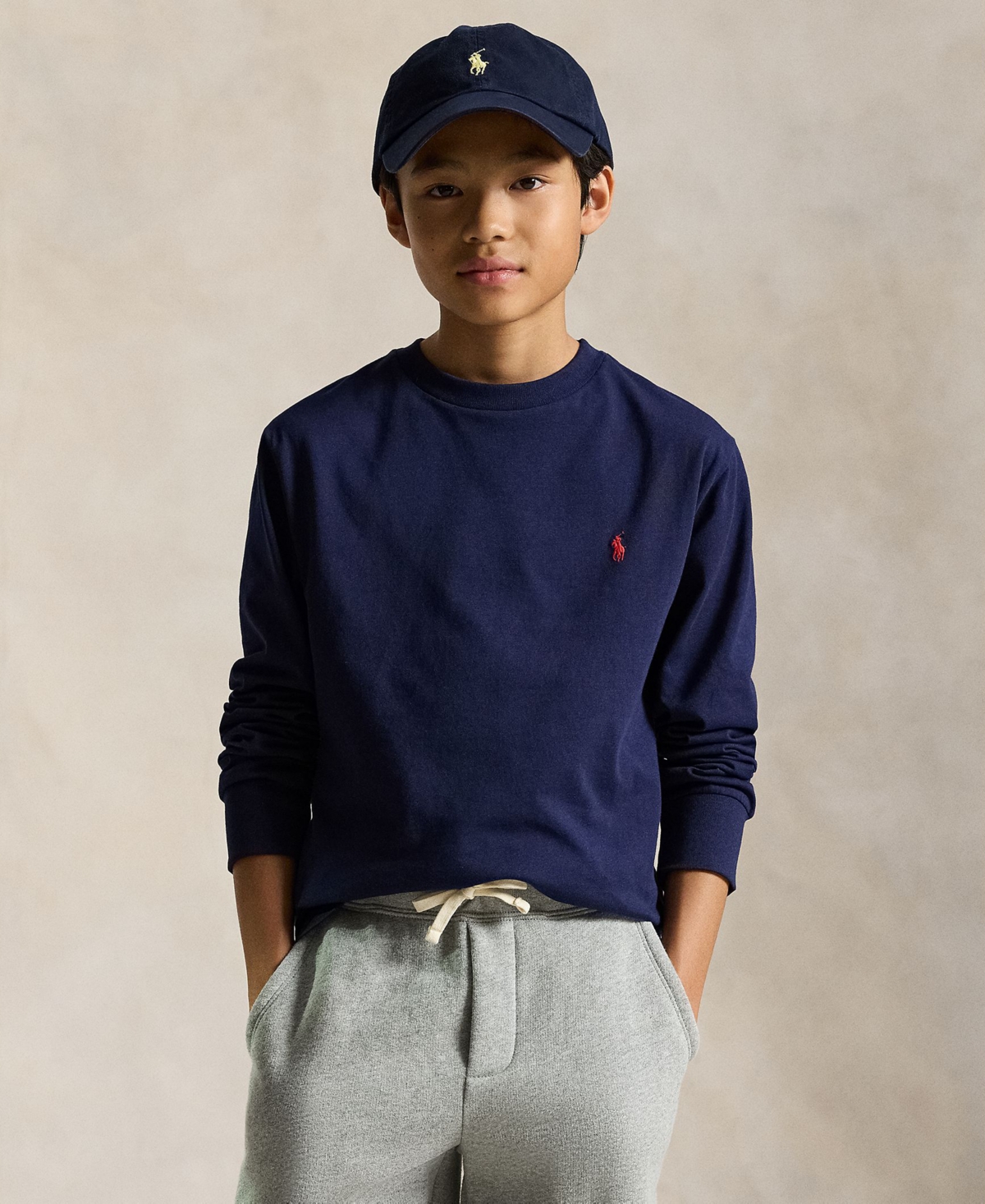 Click here for Polo Ralph Lauren Big Boys Cotton Jersey Long-Slee... prices