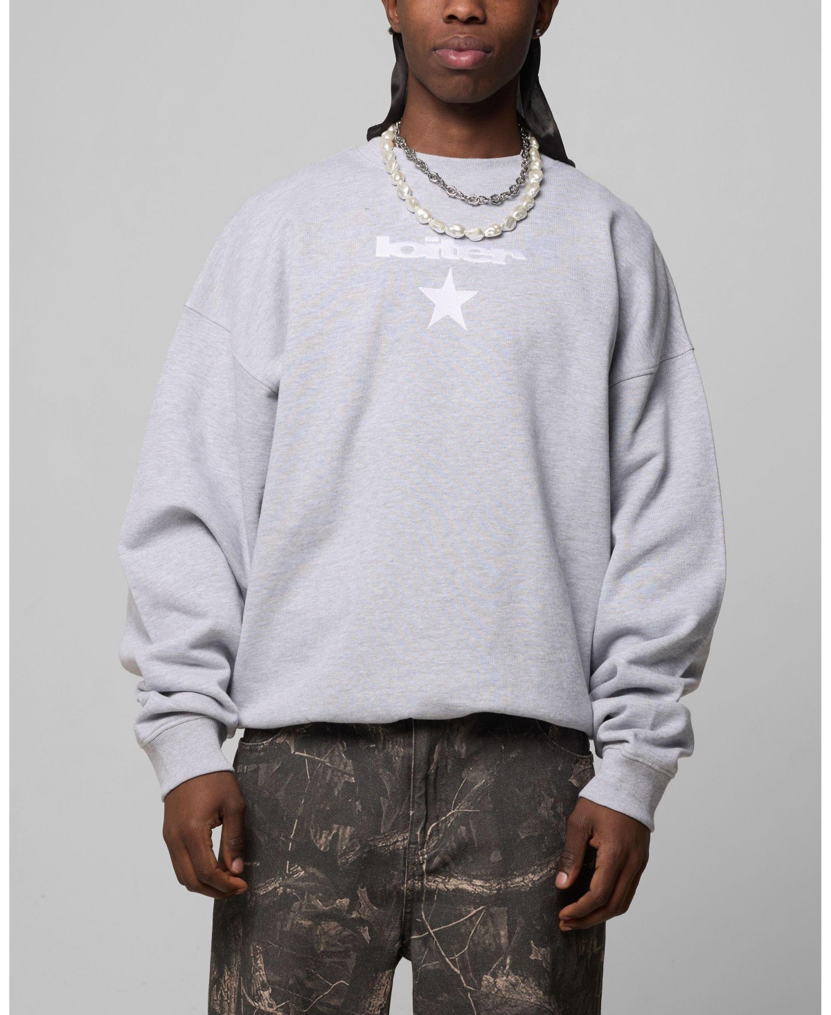 Click here for mnml Mens Loiter Premium Essentials Crewneck prices