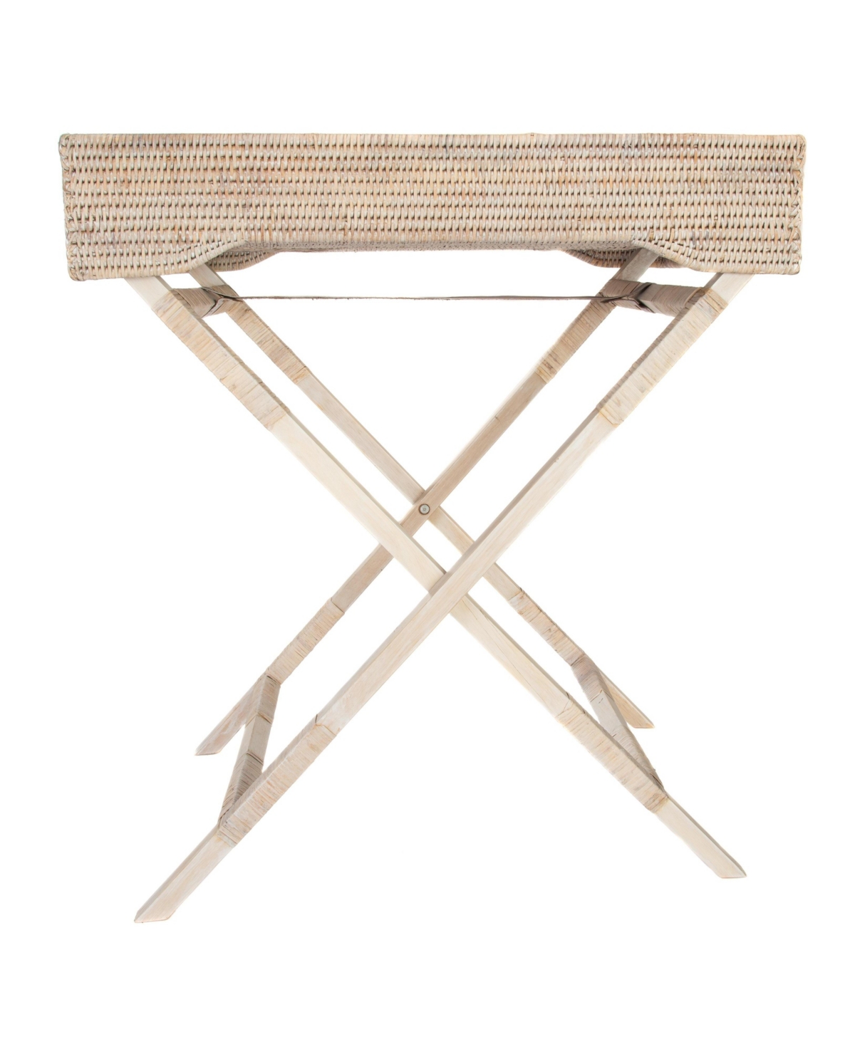 Click here for Artifacts Rattan Butler Tray/Table with Glass Inse... prices