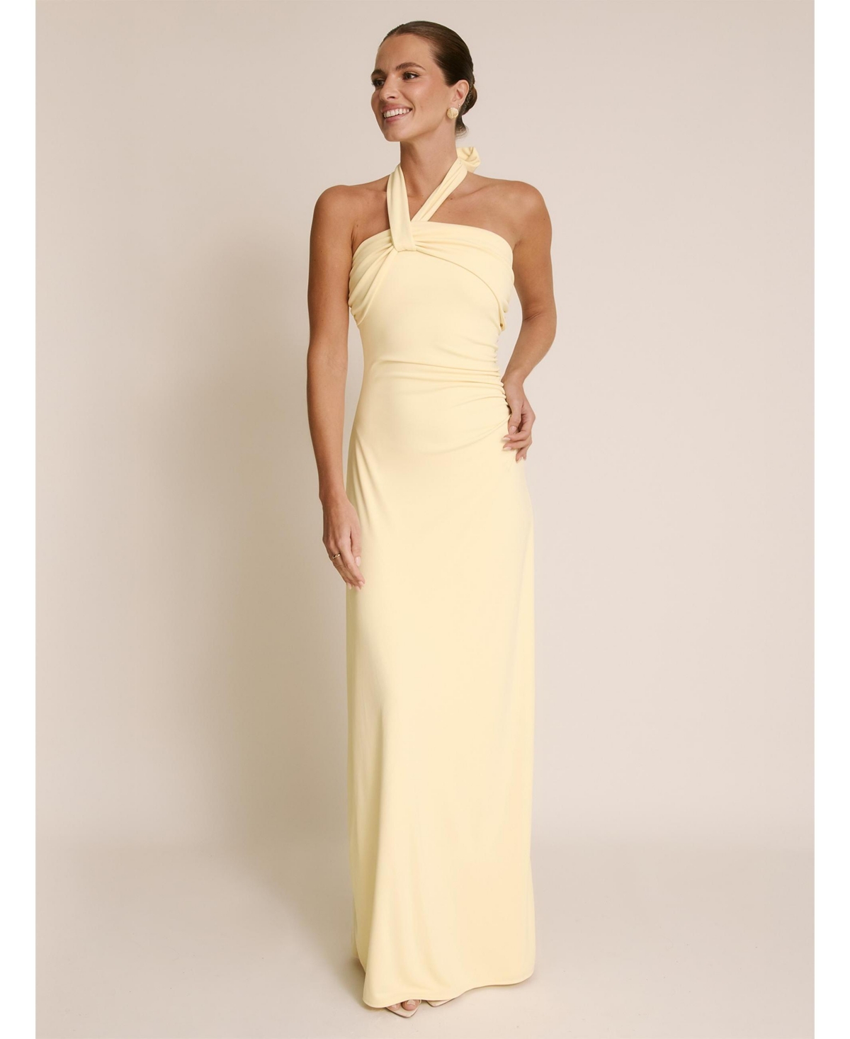 Click here for Six Stories Womens Halter Neck Stretch Bridesmaid... prices