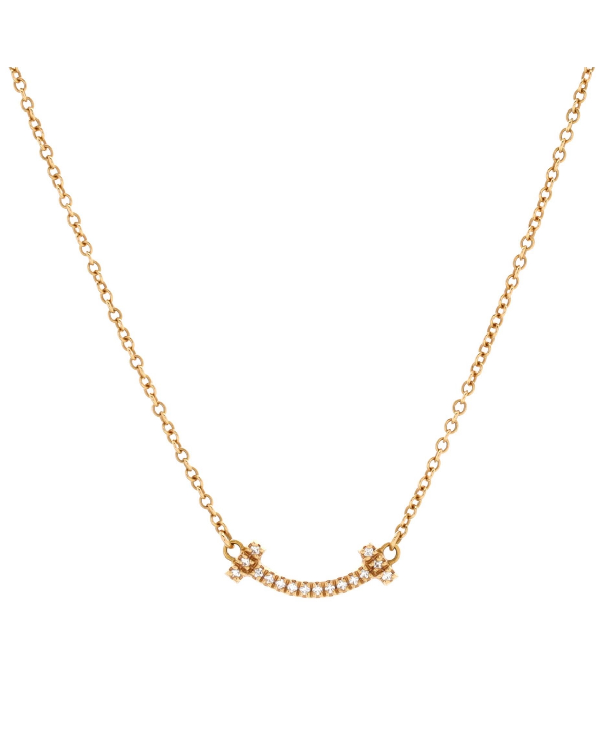 Click here for Pre-Owned Tiffany & Co. T Smile Pendant Necklace -... prices