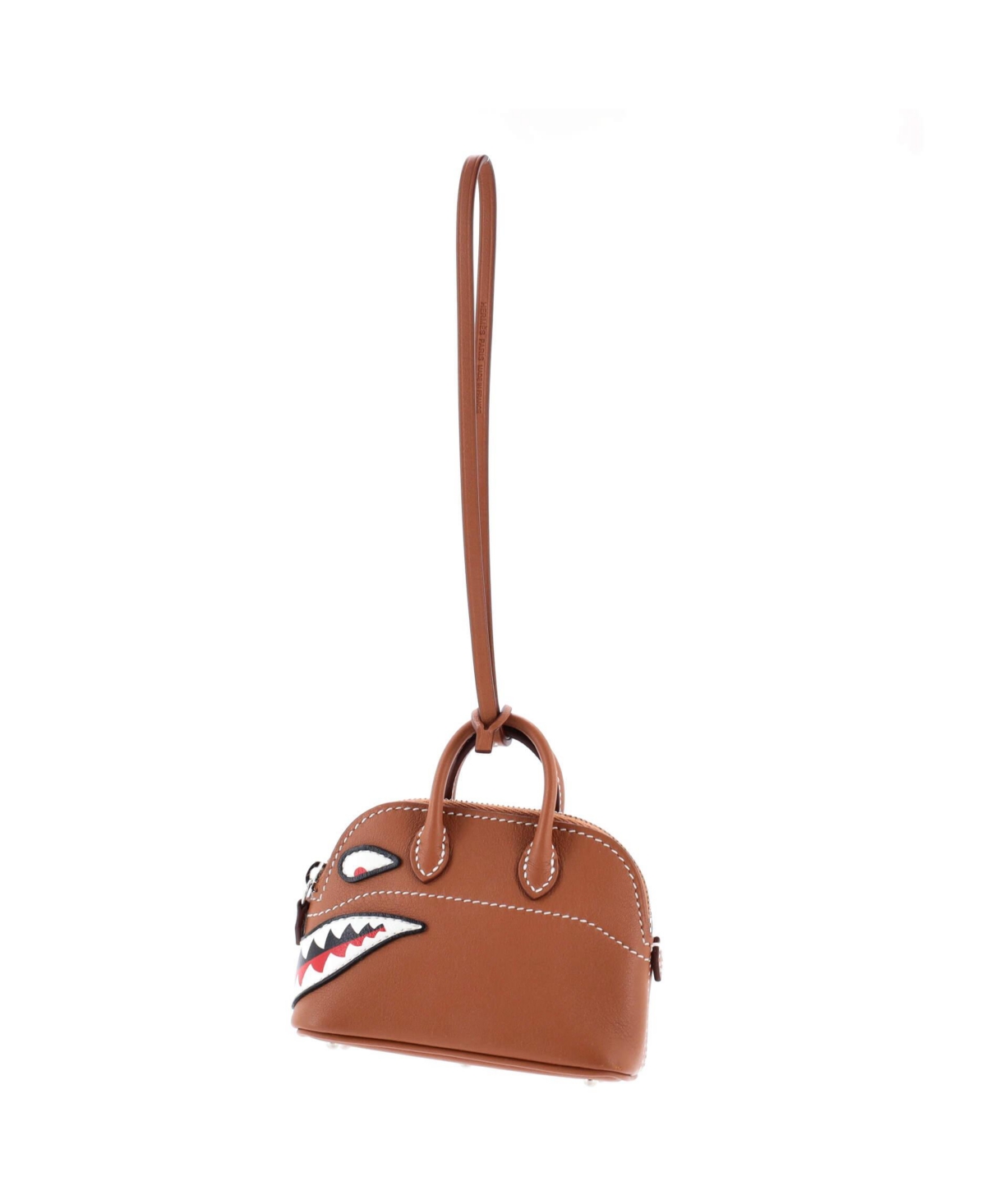 Click here for Pre-Owned Hermes Bolide Shark Bag Charm Leather -... prices