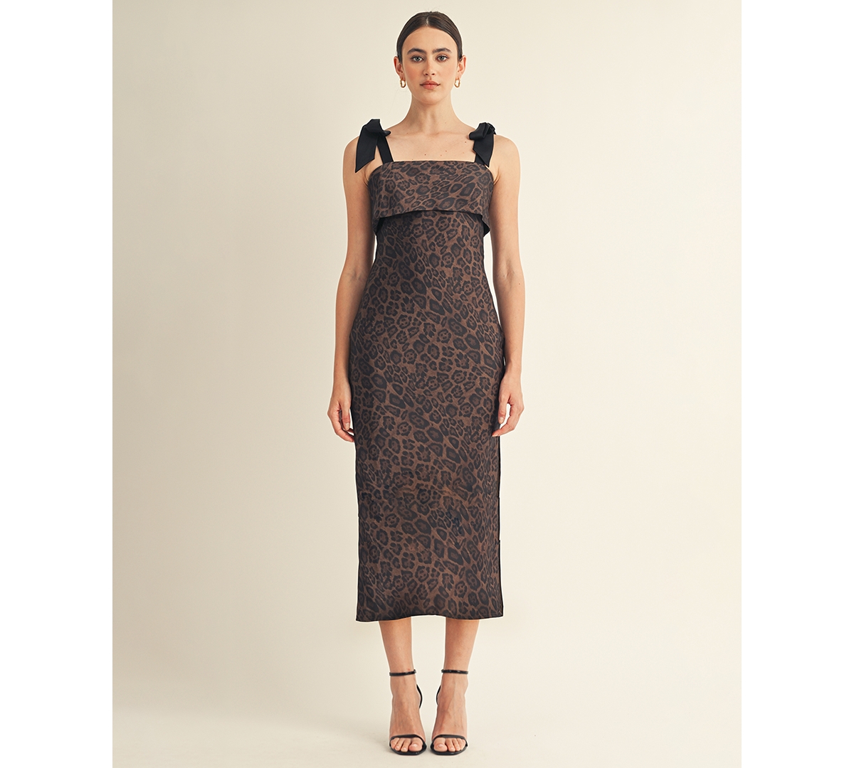 Click here for Arose Studio  Inc Womens Annelise Square Neck Tie... prices