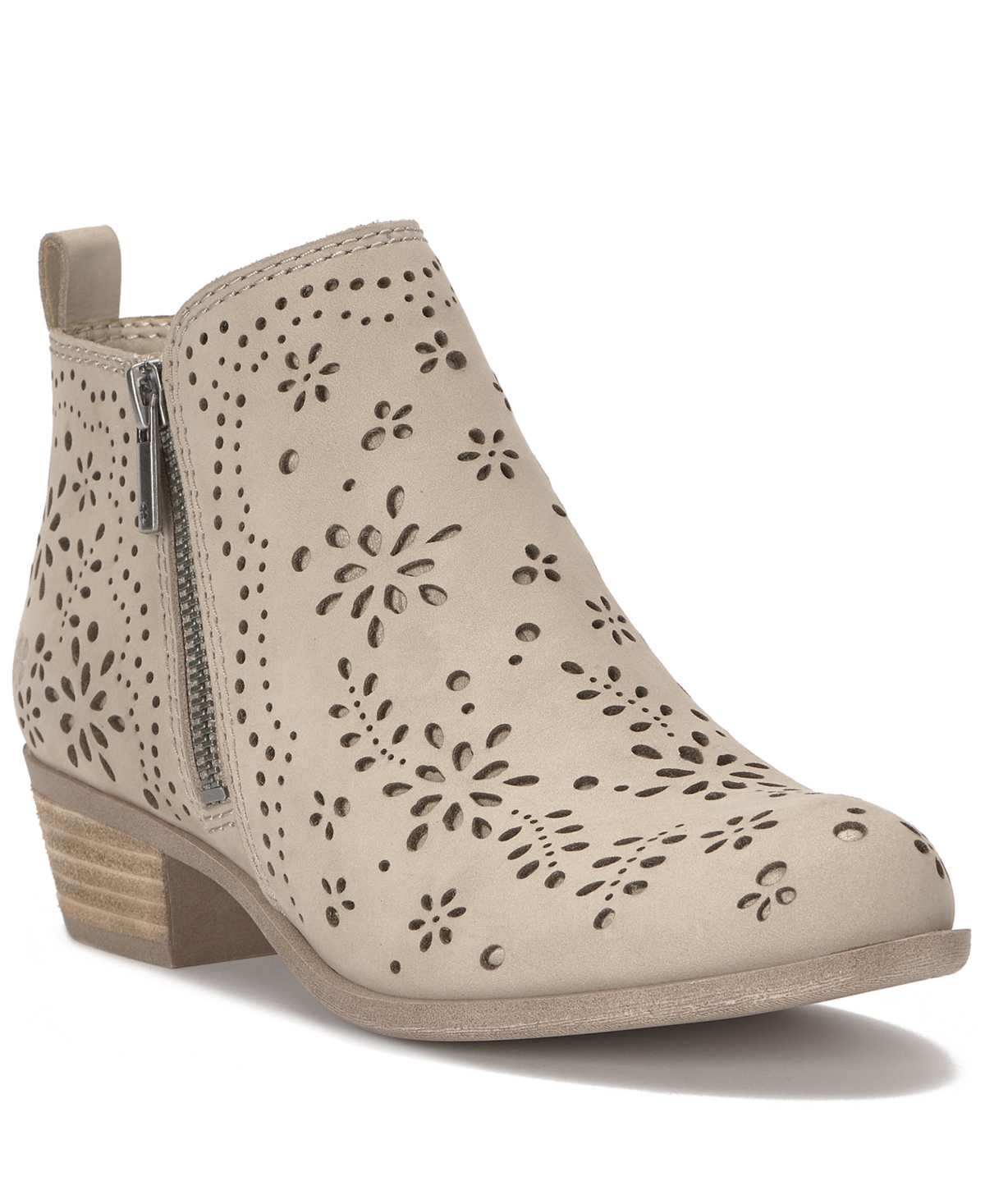 Click here for Lucky Brand Womens Basel Perforated Ankle Booties... prices