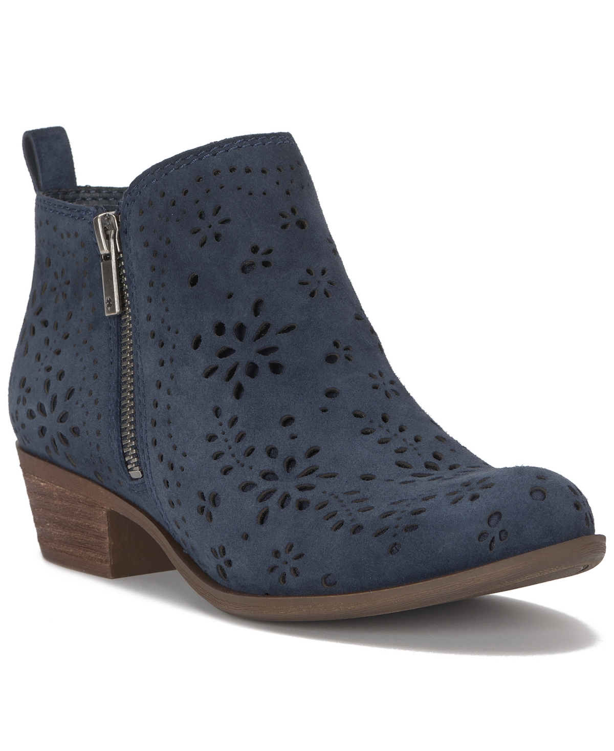 Click here for Lucky Brand Womens Basel Perforated Ankle Booties... prices