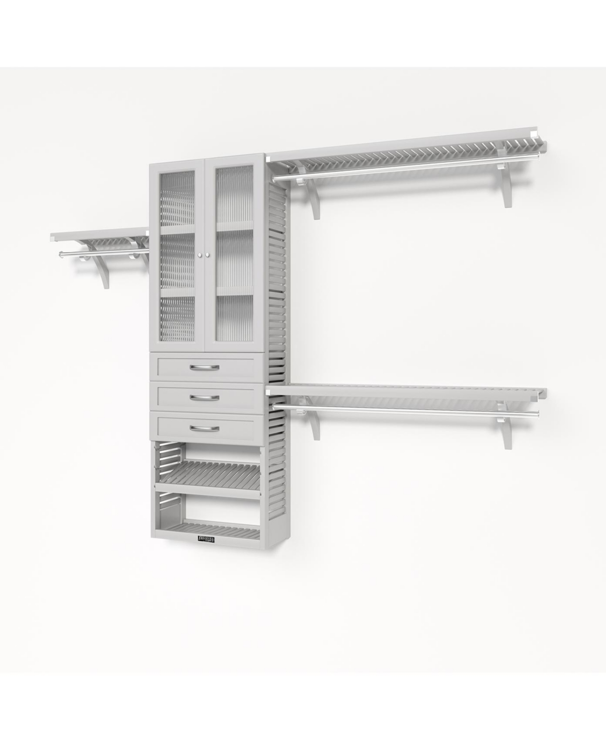 Click here for Solid Wood Reach-In Closet Organizer with 3 Shaker... prices