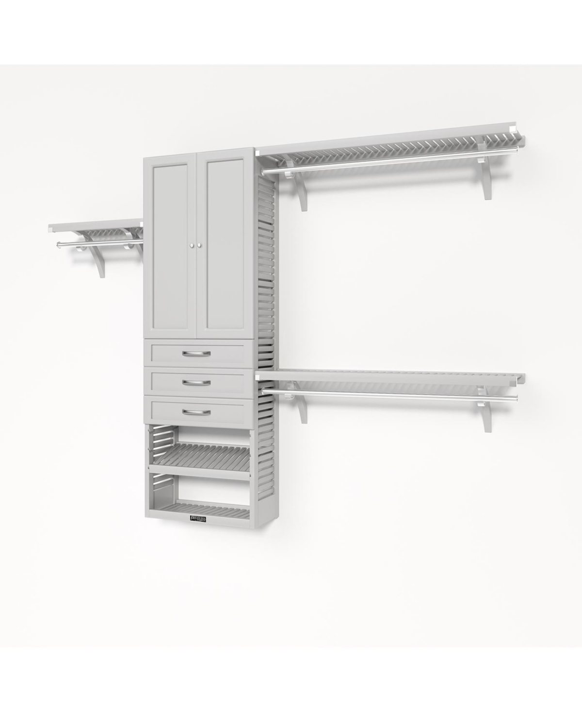 Click here for Solid Wood Reach-In Closet Organizer with 3 Shaker... prices