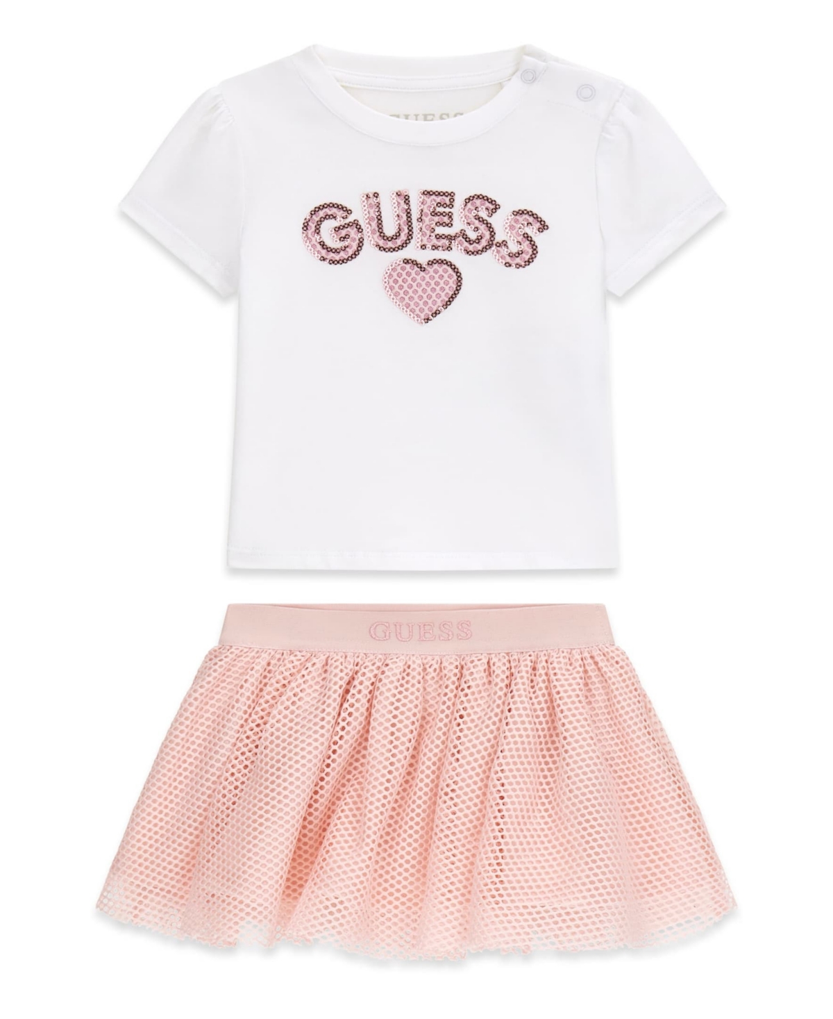 Click here for Guess Baby Girls Short-Sleeve T-Shirt and Skirt  2... prices