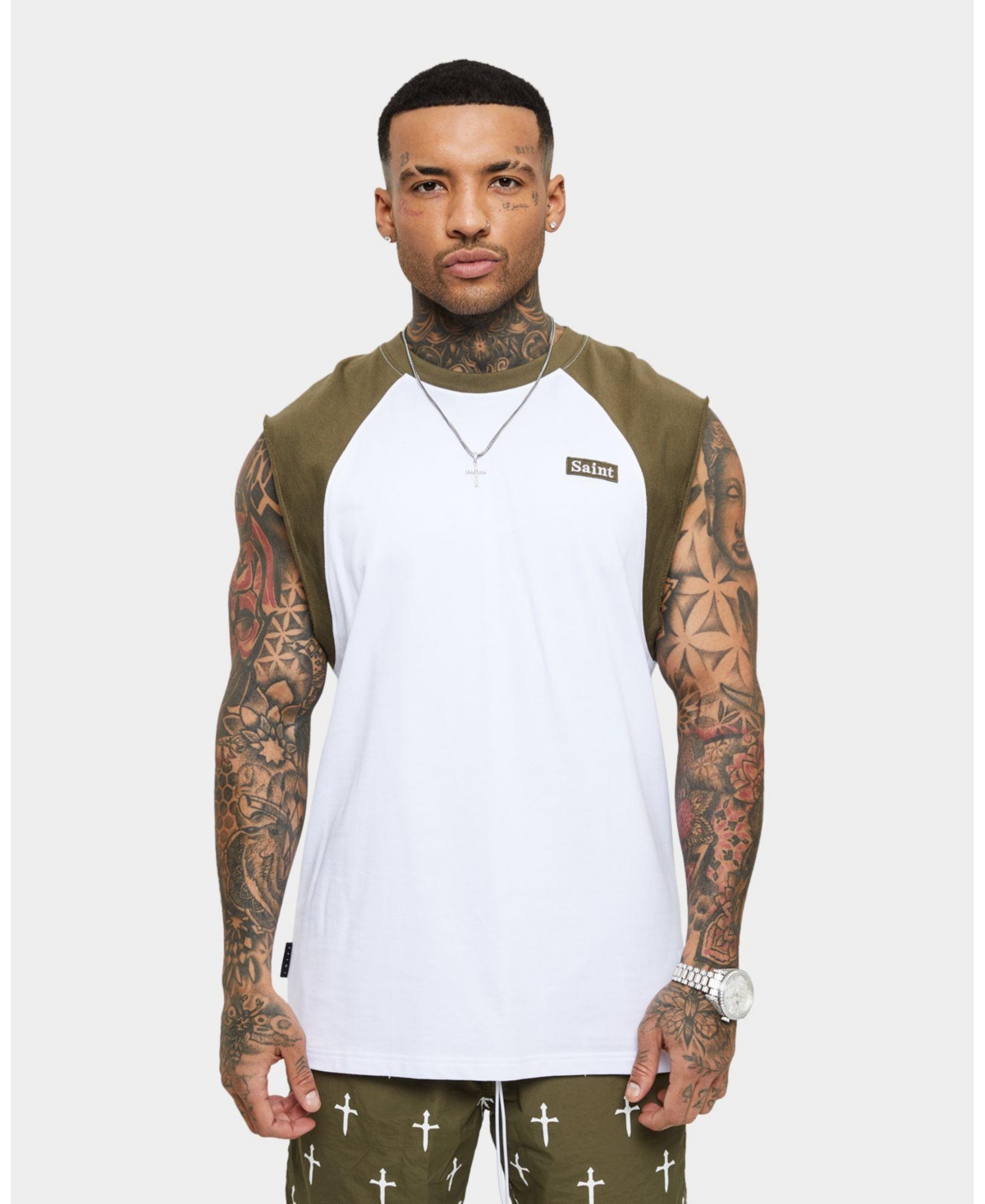 Click here for Saint Morta Mens Numeraire Raglan Muscle T-Shirt prices