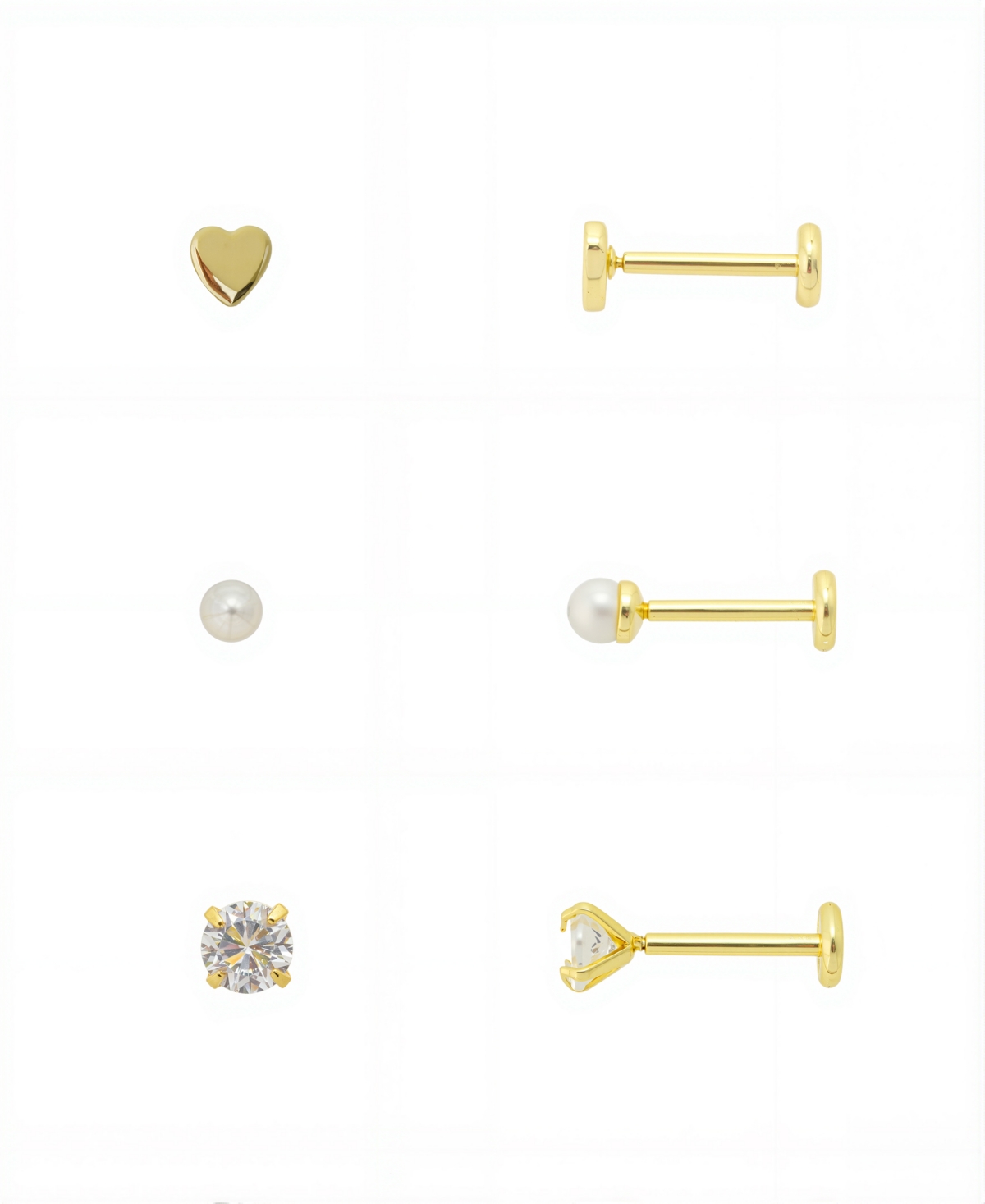 Click here for Unwritten Trio Cubic Zirconia  Mother of Pearl and... prices