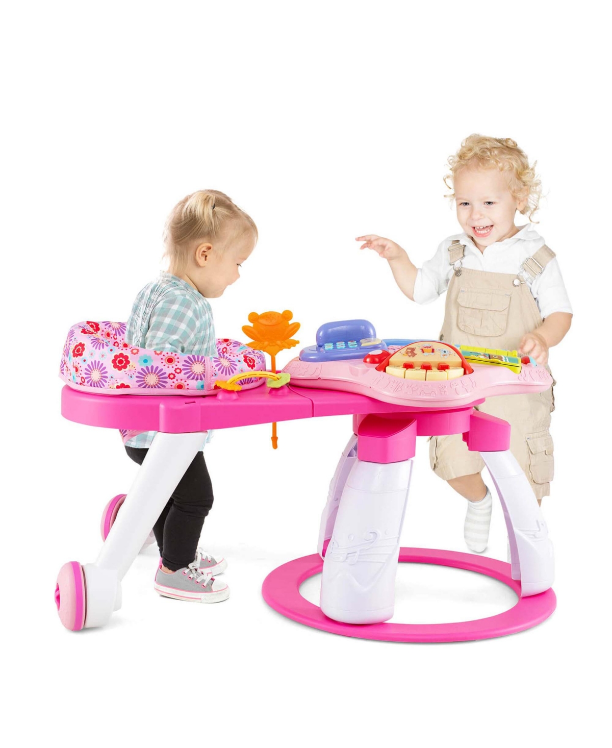 Click here for Costway 3 in 1 Baby Stationary Activity Center Wal... prices