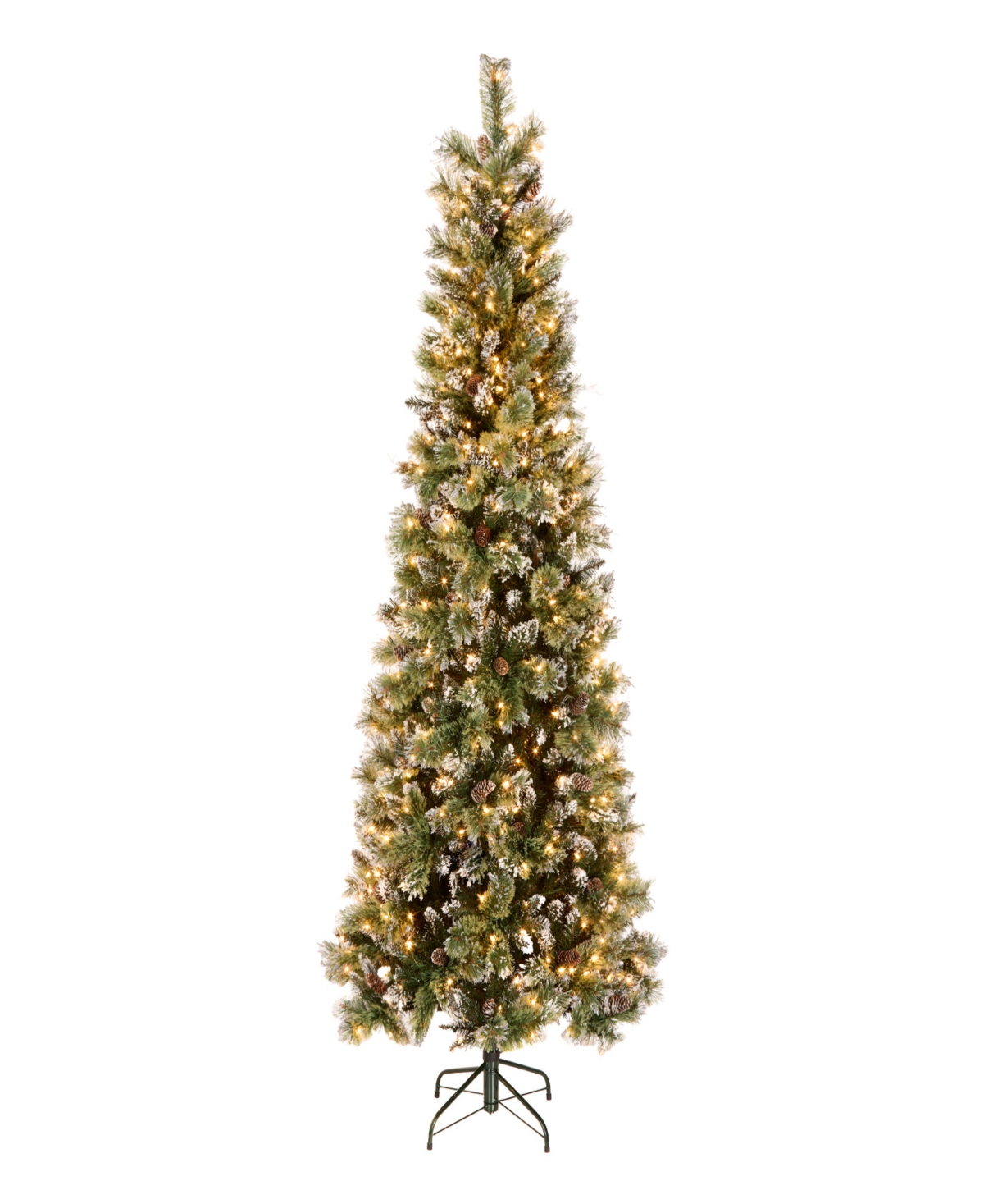 Click here for National Tree Company Glittery Bristle R Slim Pine... prices