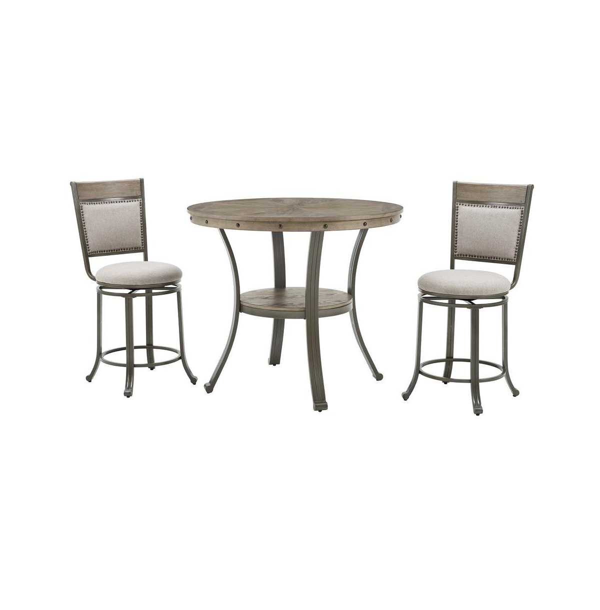 Click here for Powell Franklin Gathering Counter Height 42 inch -... prices