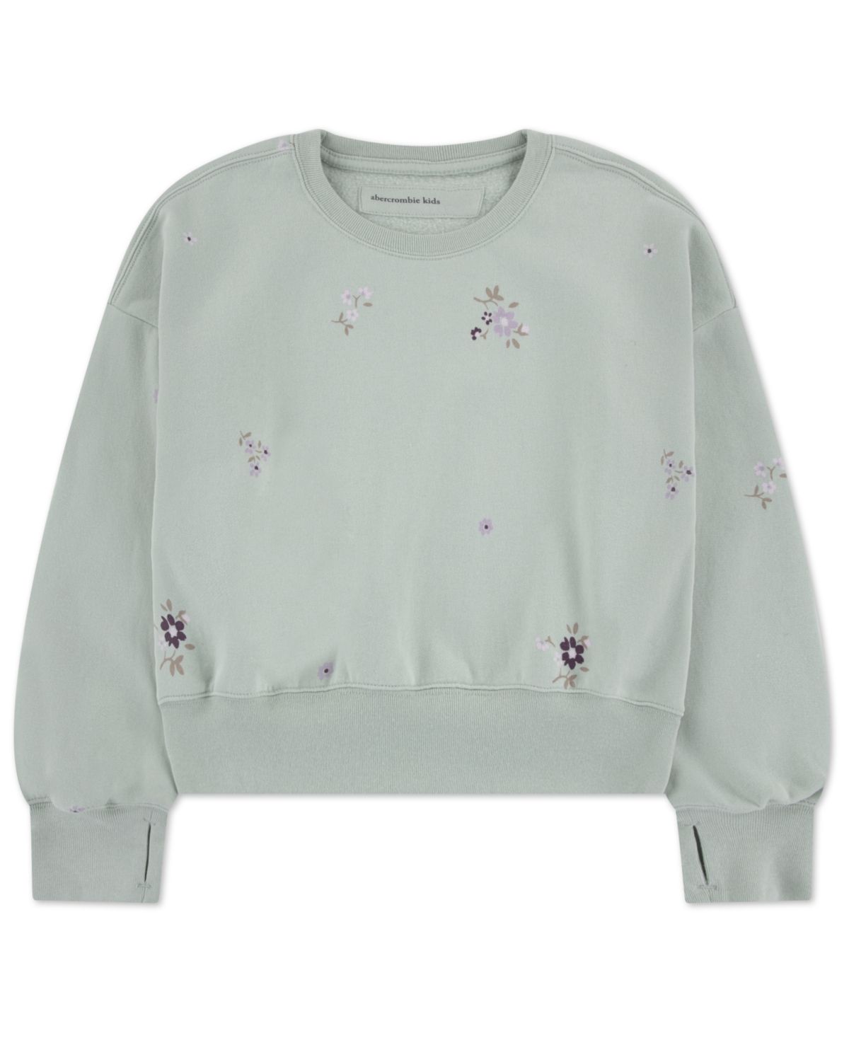 Click here for abercrombie kids Girls Logo Print Crewneck Sweatsh... prices