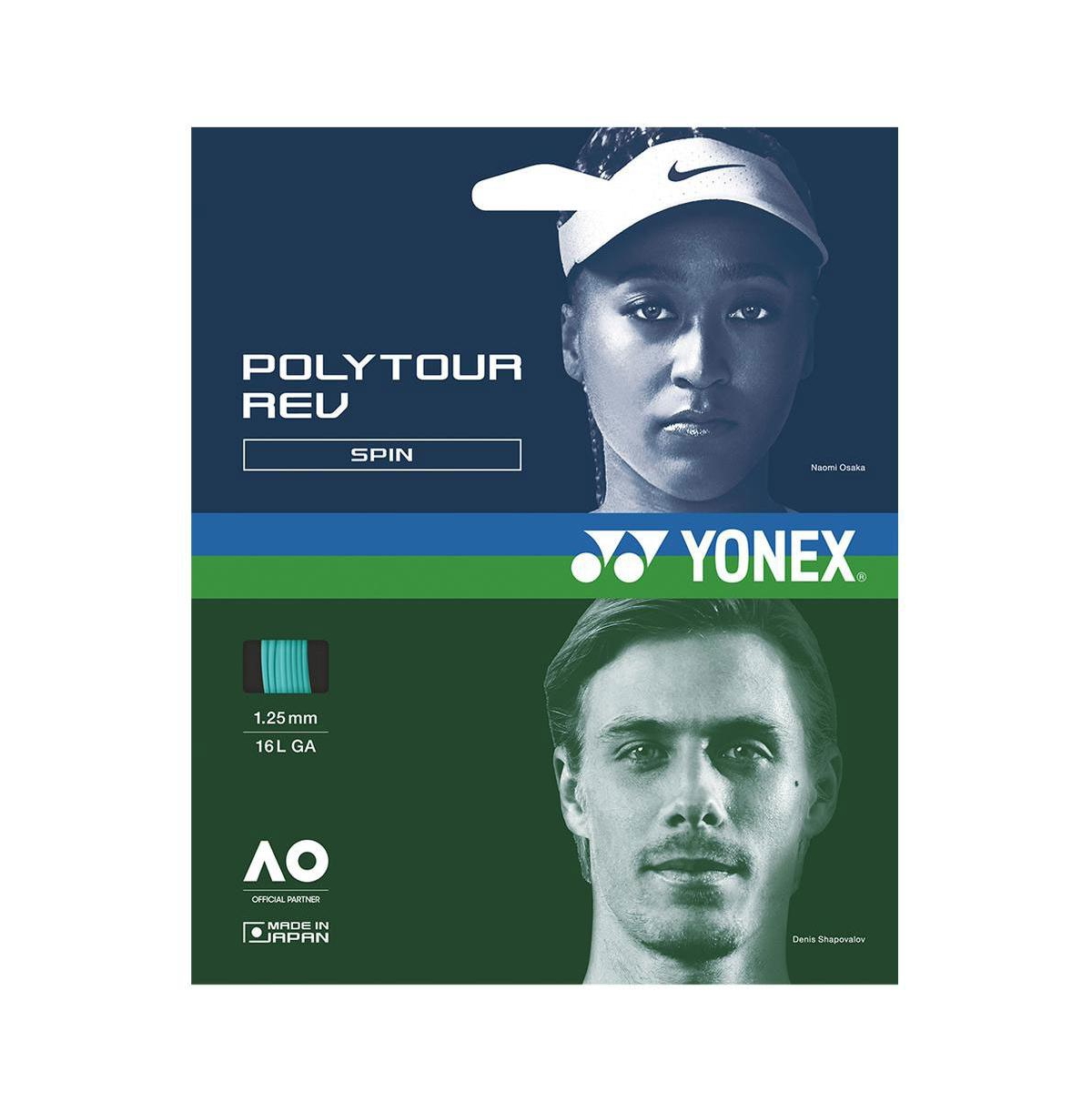 Click here for Yonex Poly Tour Rev 130 17g Tennis String - Mint prices