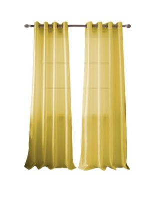 RT Designer Collection Nancy Grommet Luxurious Modern Design Curtain ...