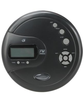 GPX Portable CD Player with FM Radio, PC332B - Macy's