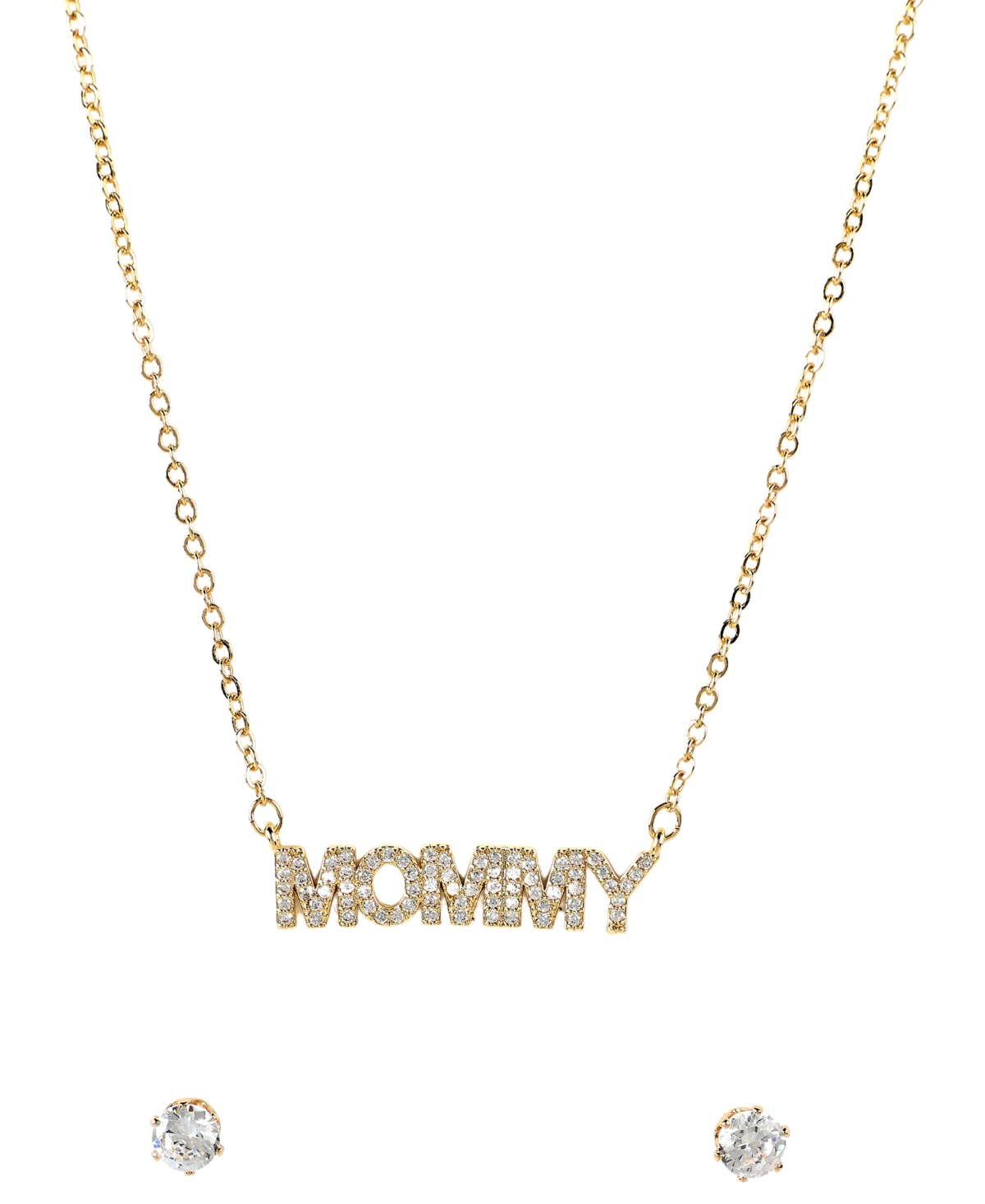 Click here for Giani Bernini Gold-Tone Mommy Cubic Zirconia Penda... prices