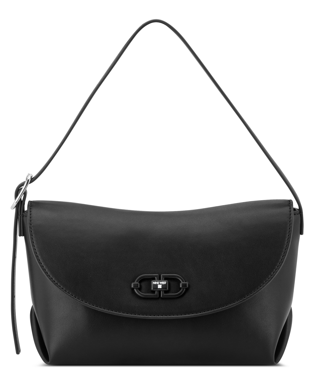 Click here for Haigan Flap Shoulder Bag - Black prices