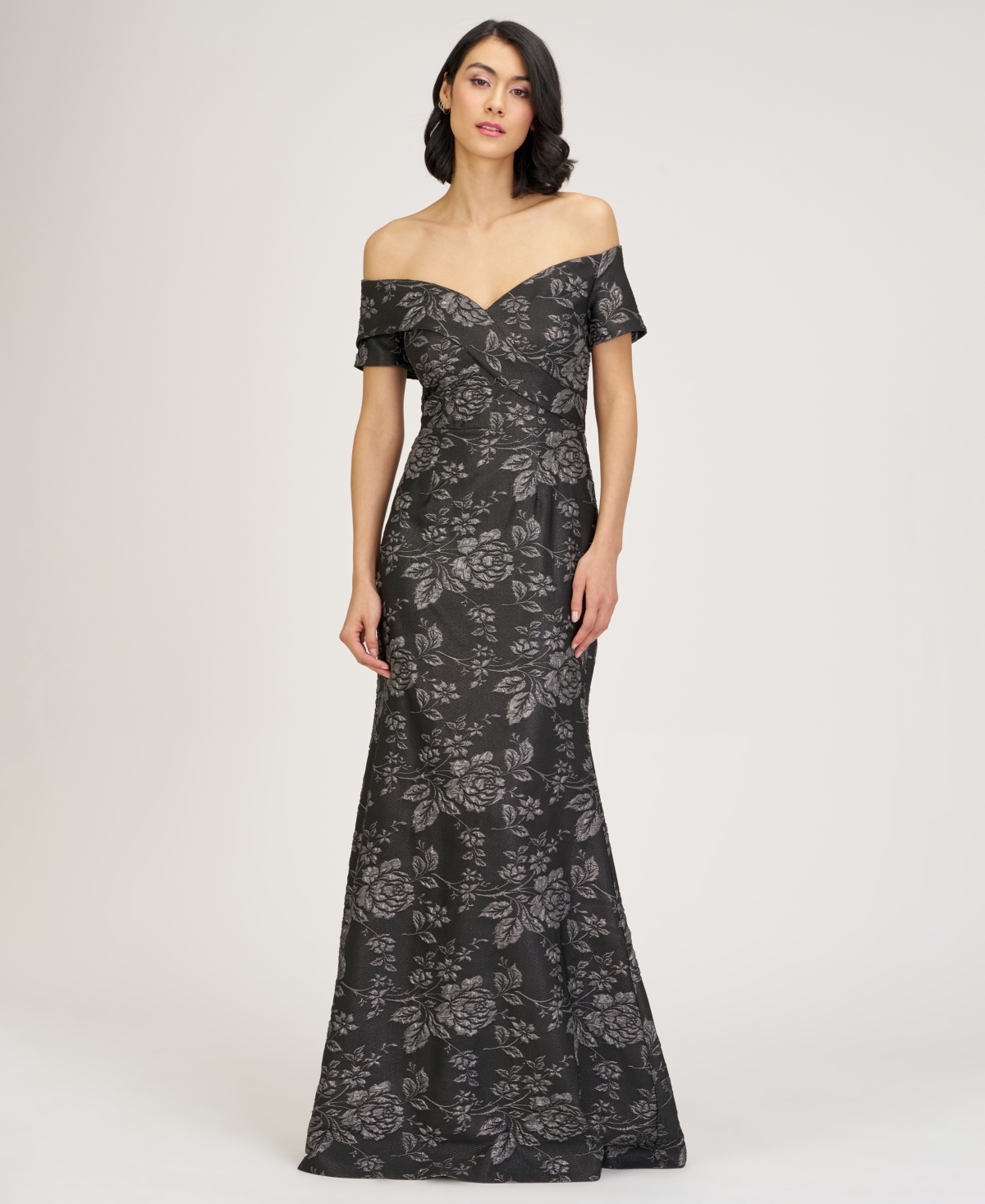 Click here for Js Collections Womens Rosalina Mermaid Gown - Blac... prices