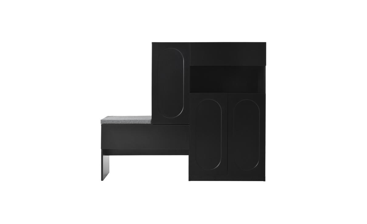 Click here for Slickblue Shoe Storage Bench with Cushion Seat  Do... prices