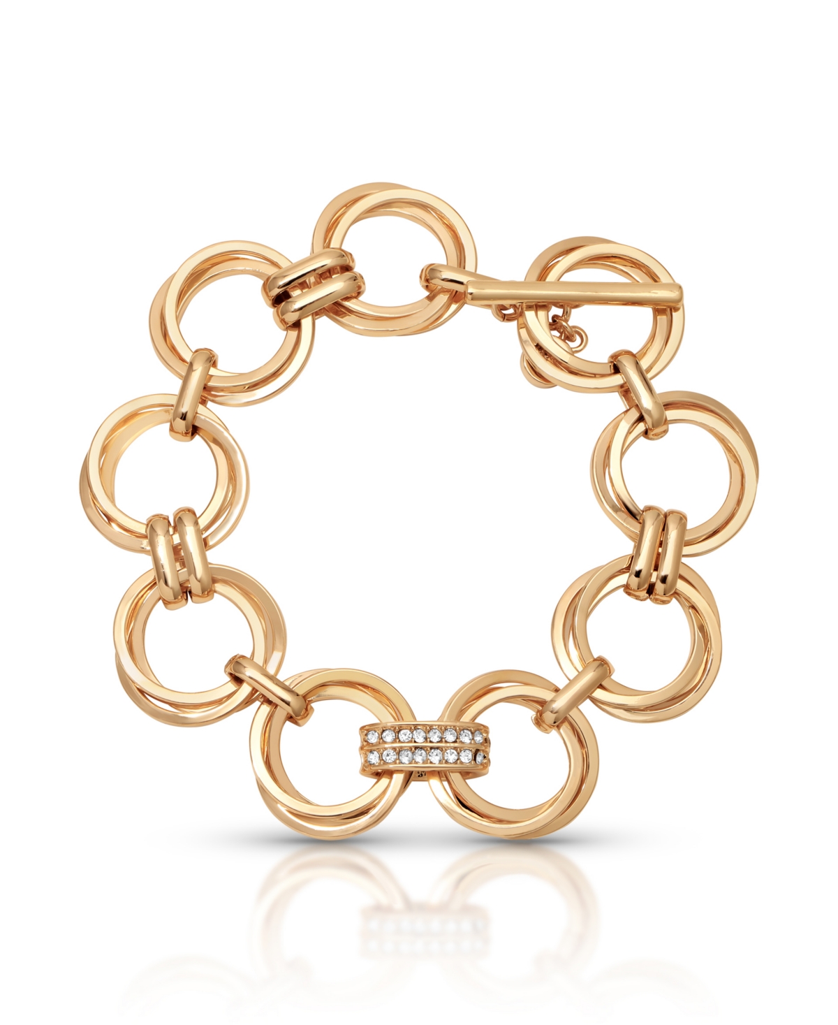 Click here for Ettika Complete Circle Chain Bracelet - Gold prices