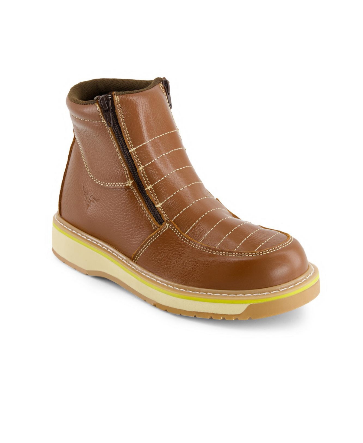 Click here for Forastero Mens Leather Booties with double zipper... prices