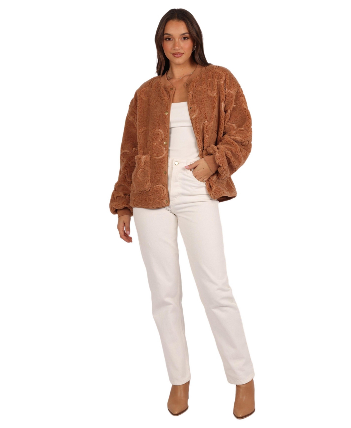 Click here for Petal and Pup Womens Lasky Flower Pattern Button D... prices