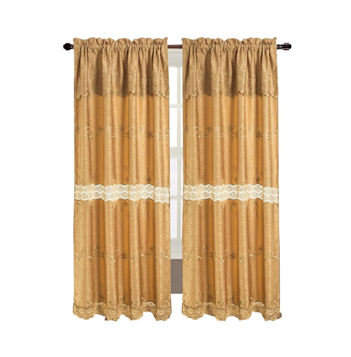 Click here for Rt Designers Collection Alisa Macrame Rod Pocket W... prices