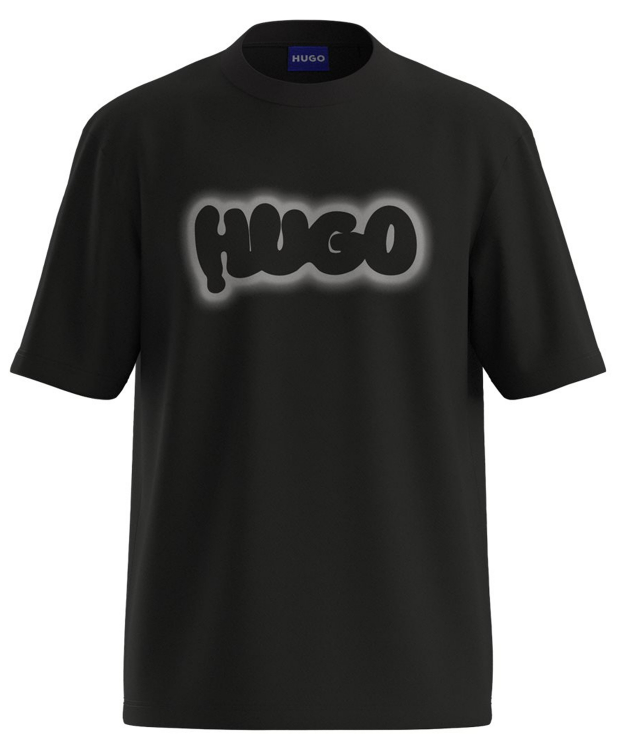 Click here for Hugo Boss Mens Crewneck Short-Sleeve T-Shirt - Bla... prices