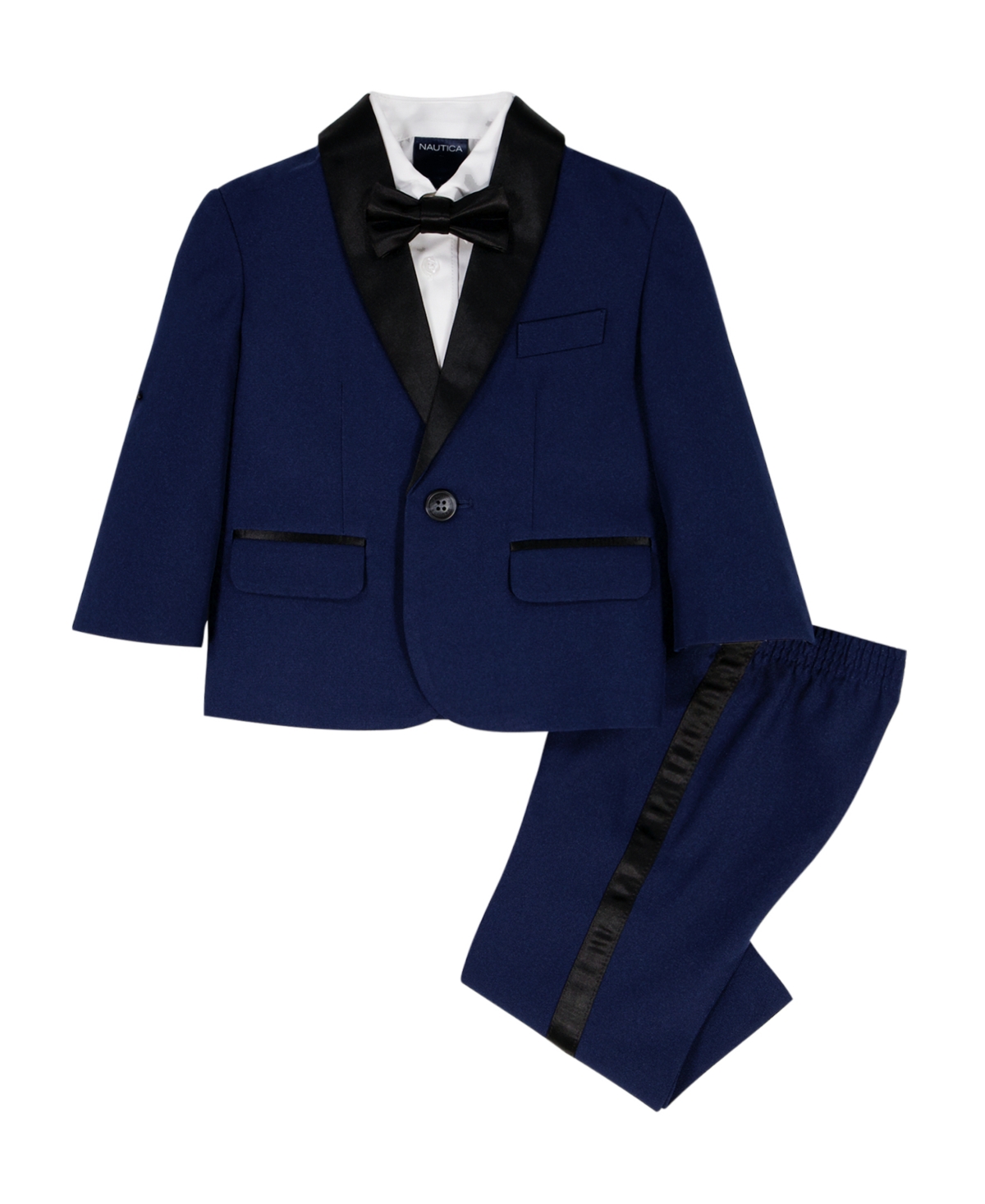 Click here for Nautica Baby Boys 4-Piece Shirt  Tuxedo Jacket  Ti... prices