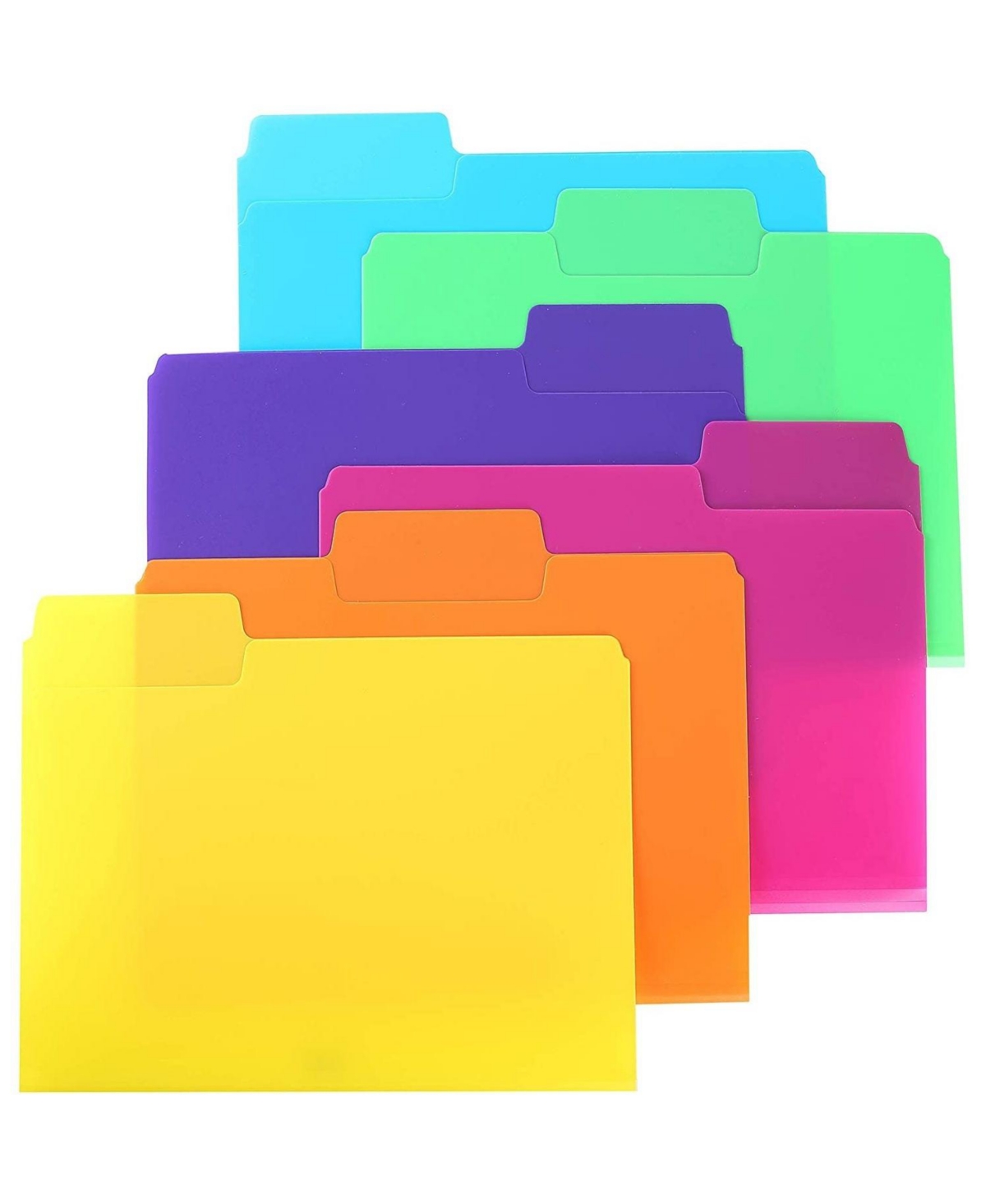 Click here for Mr. Pen Poly File Folders  1/3 Cut Tab  6 Pack  As... prices