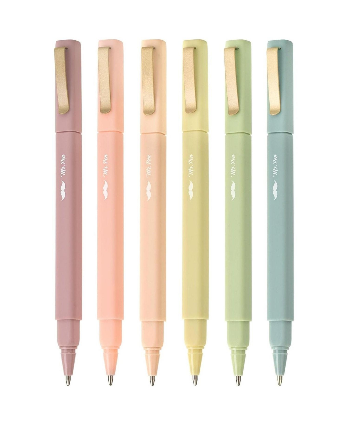 Click here for Mr. Pen Aesthetic Pens  6 Pack  Black Ink  Fast Dr... prices