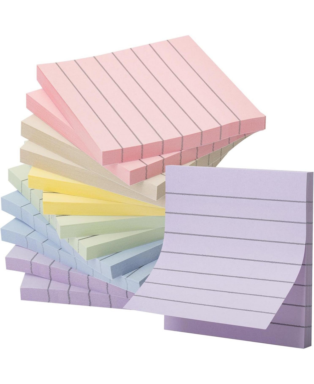 Click here for Mr. Pen Lined Sticky Notes 3x3  12 Pads  720 Sheet... prices