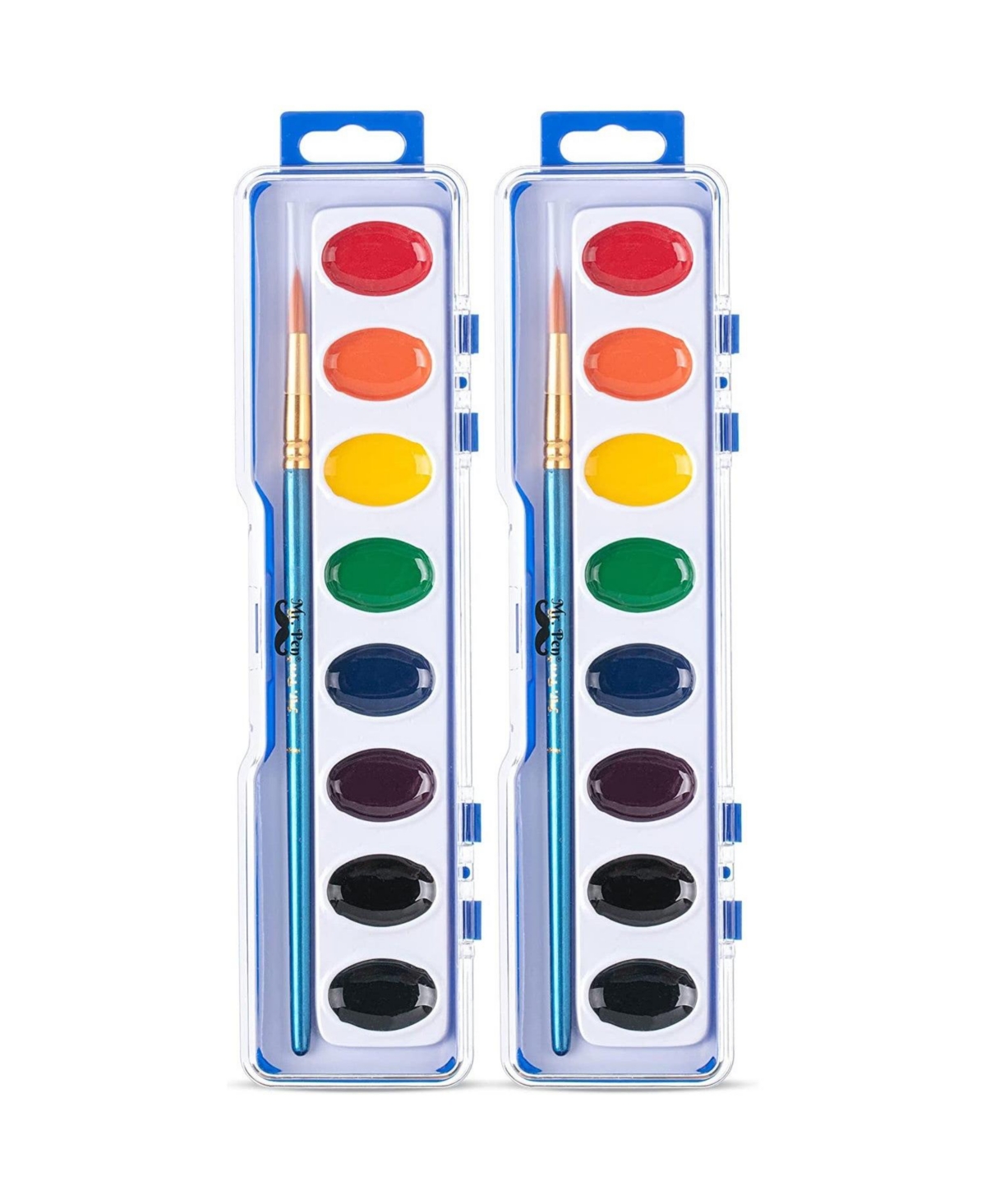 Click here for Mr. Pen Washable Watercolors  2 Pack  8 Colors wit... prices