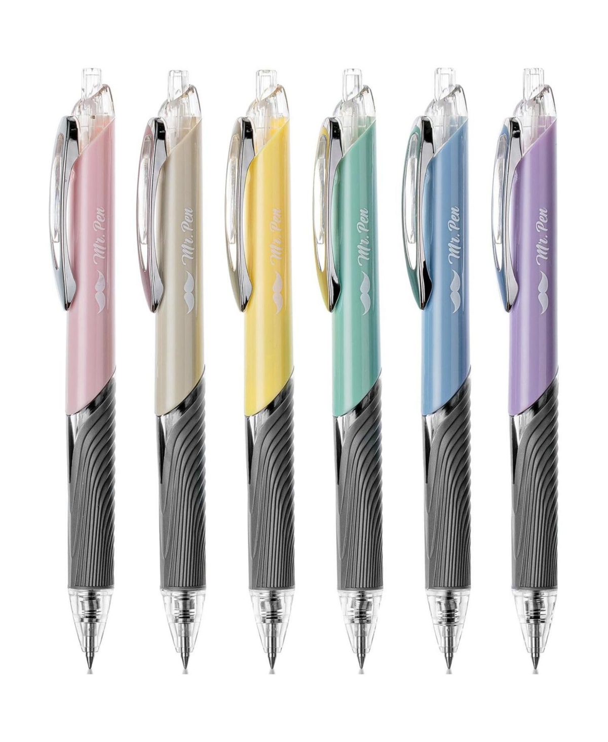 Click here for Mr. Pen Retractable Gel Pens  6 Pack  Black Ink Ge... prices