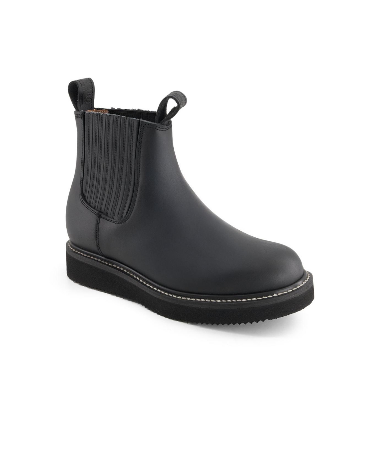 Click here for Forastero Mens Leather Chelsea Boots with Elastic... prices
