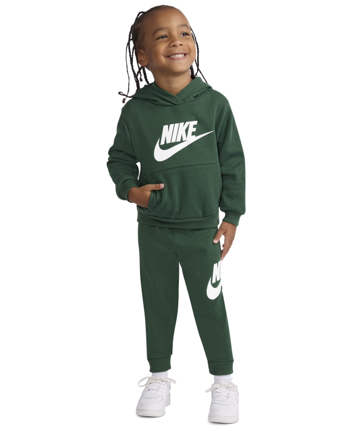 Click here for Nike Toddler Kids 2-Piece Club Fleece Pullover Hoo... prices