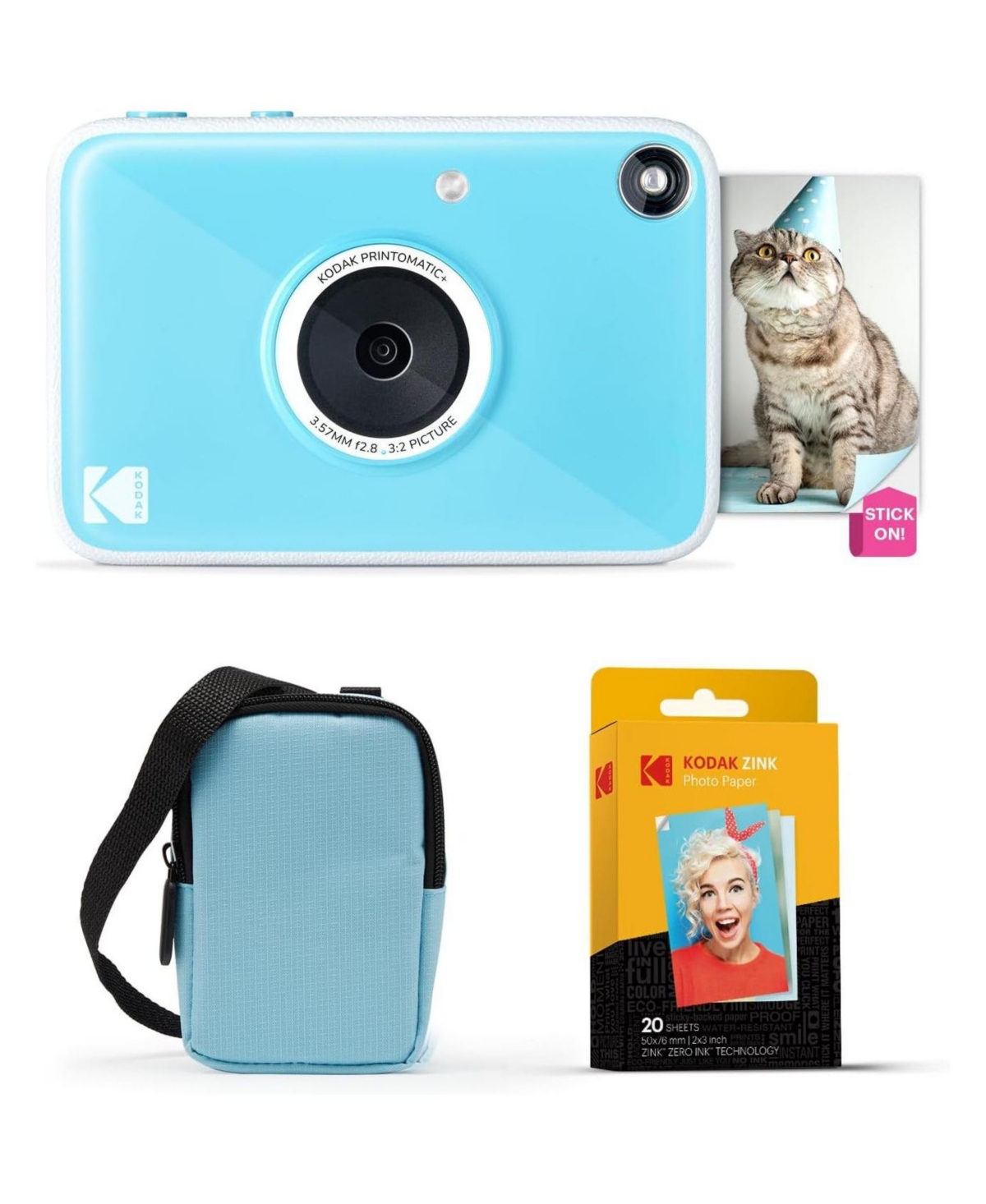 Click here for Kodak Printomatic+ Instant Camera Bundle 10MP w/ 2... prices