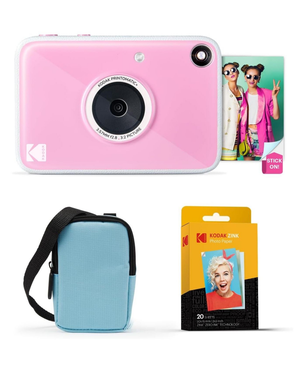Click here for Kodak Printomatic+ Instant Camera Bundle 10MP w/ 2... prices