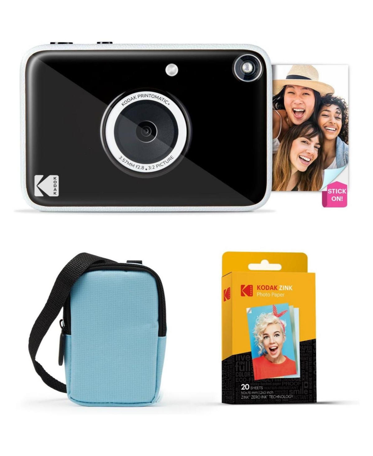 Click here for Kodak Printomatic+ Instant Camera Bundle 10MP w/ 2... prices