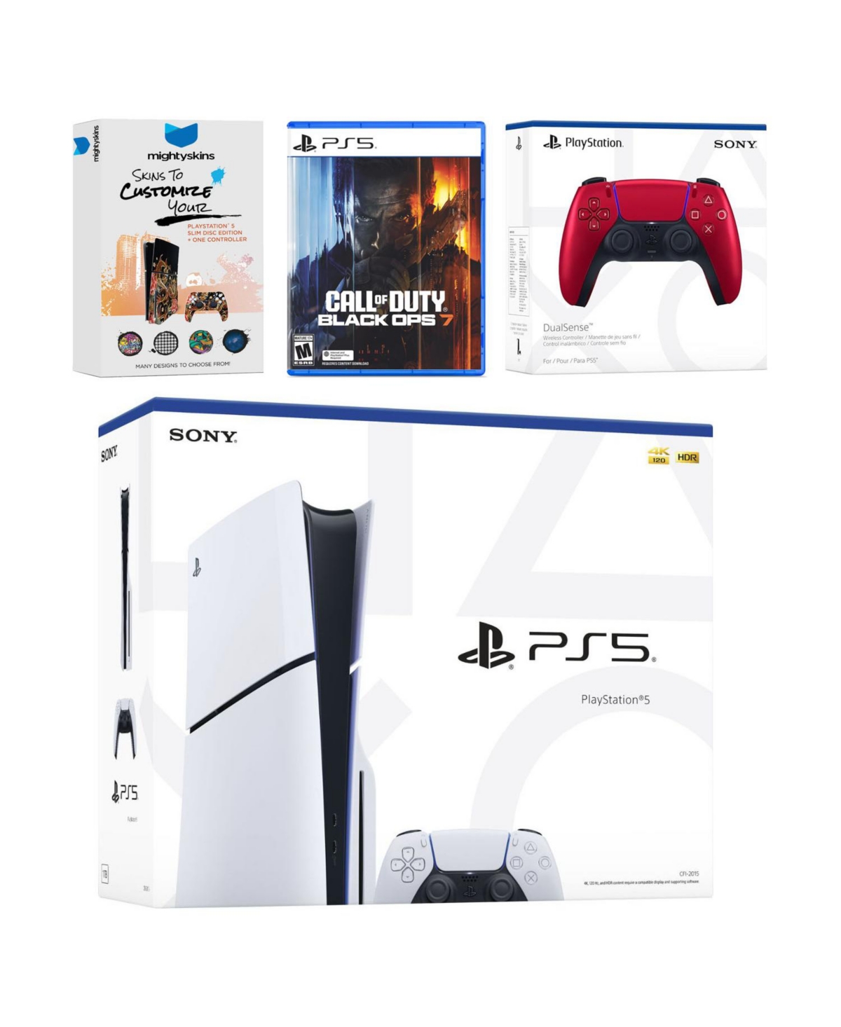Click here for Sony PlayStation 5 Slim 1TB Disc Bundle Console -... prices