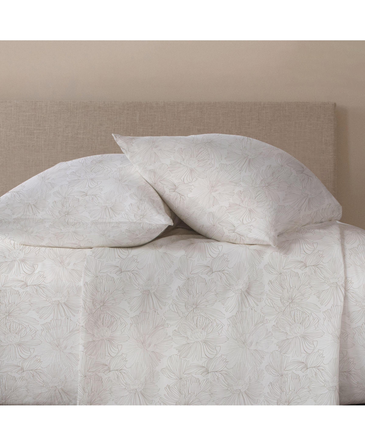 Click here for 100 French Linen Sheet Set - Cal King - Cream  put... prices