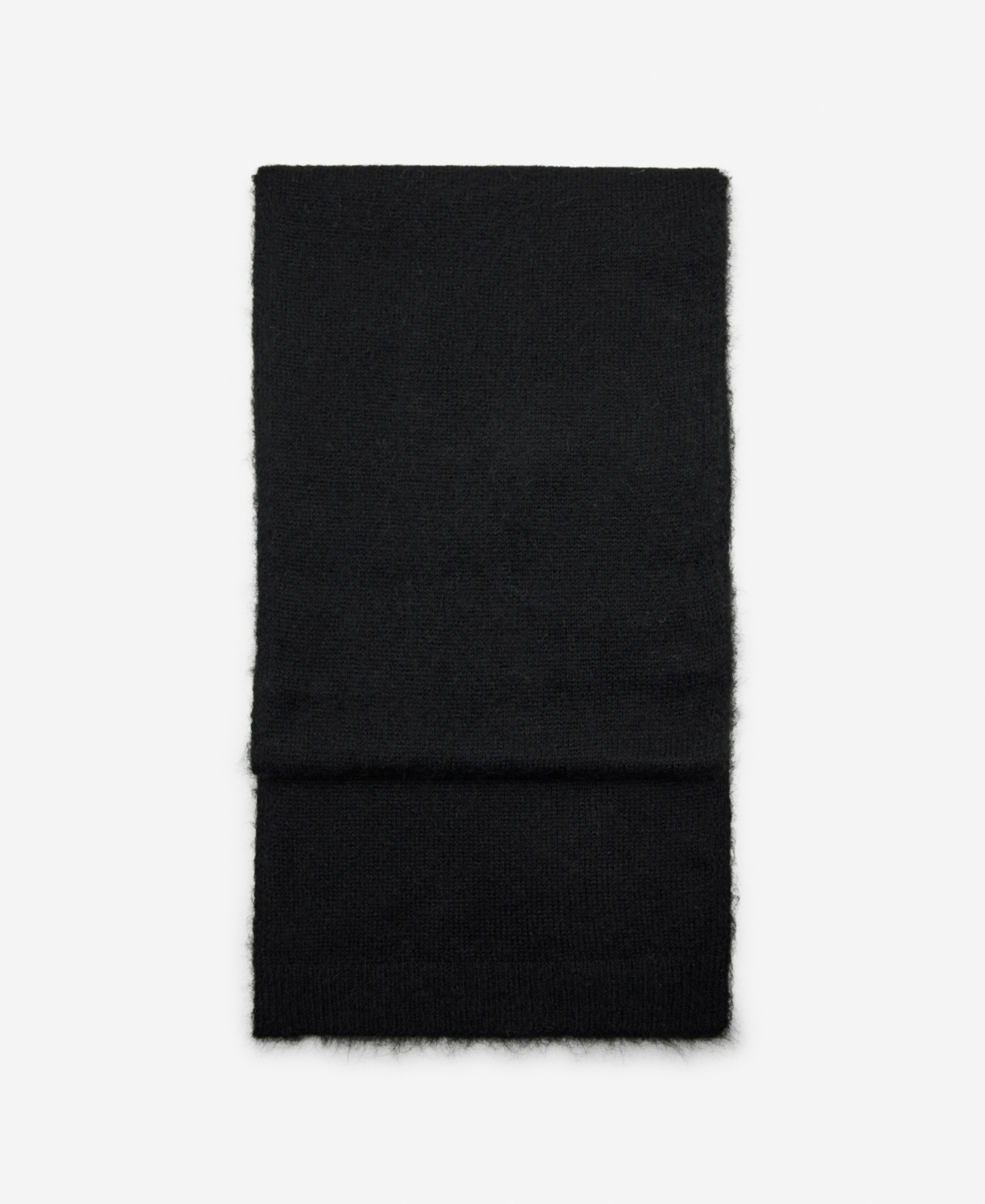 Click here for Mango Womens Plain Knitted Scarf - Black prices